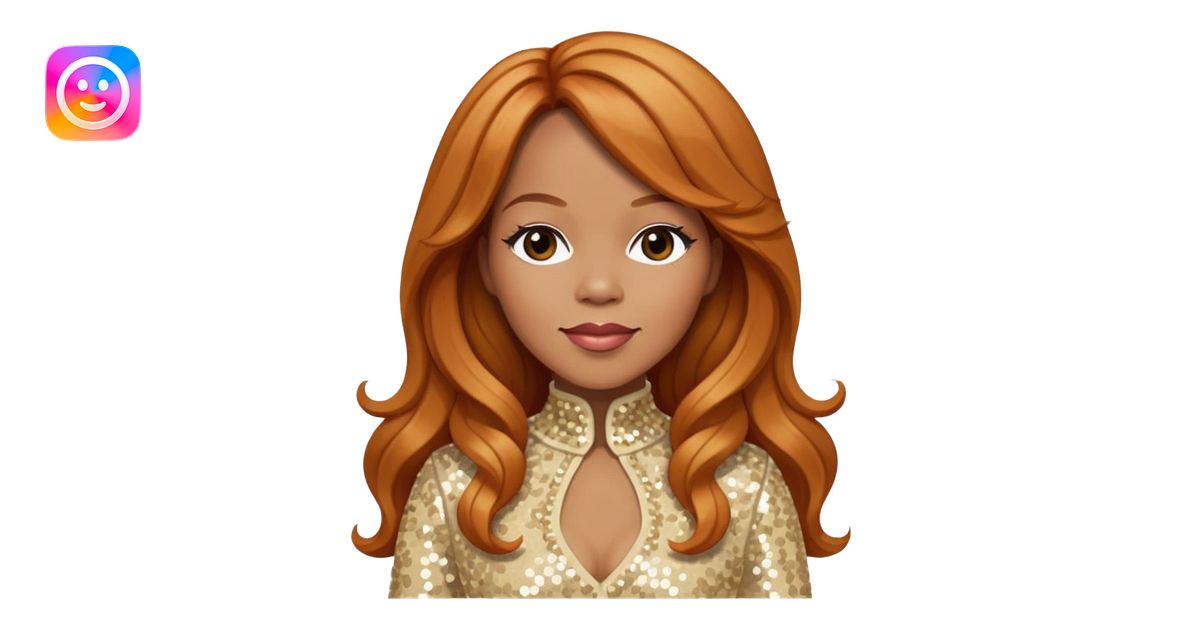 Tina Campbell from Mary Mary with long reddish blonde hair, cream ...