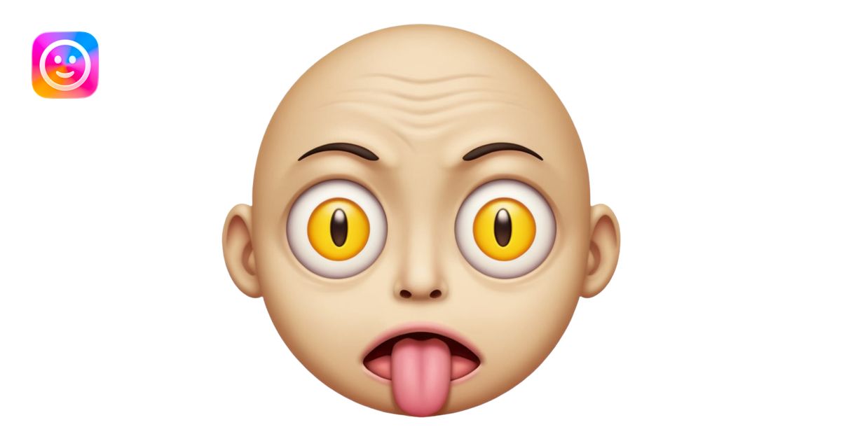 ugly pleading with eyes yellow emoticon🥺👀 emoji with tongue out emoji ...