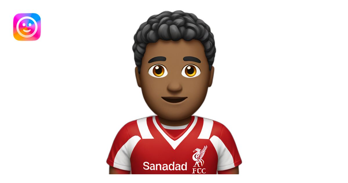 Liverpool fc uniform emoji | AI Emoji Generator