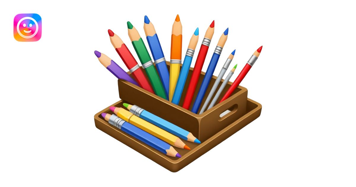 art supply emoji | AI Emoji Generator