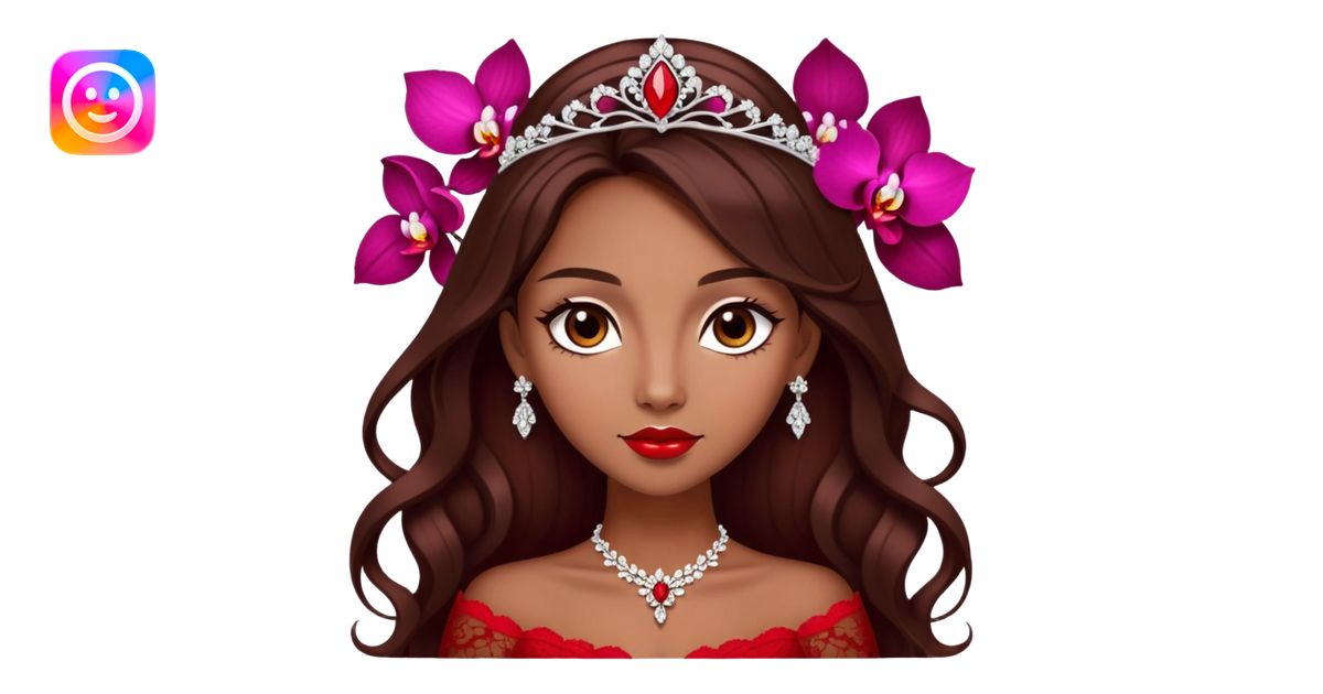 enchantress with brown eyes and tanned skin and long chocolate brown ...
