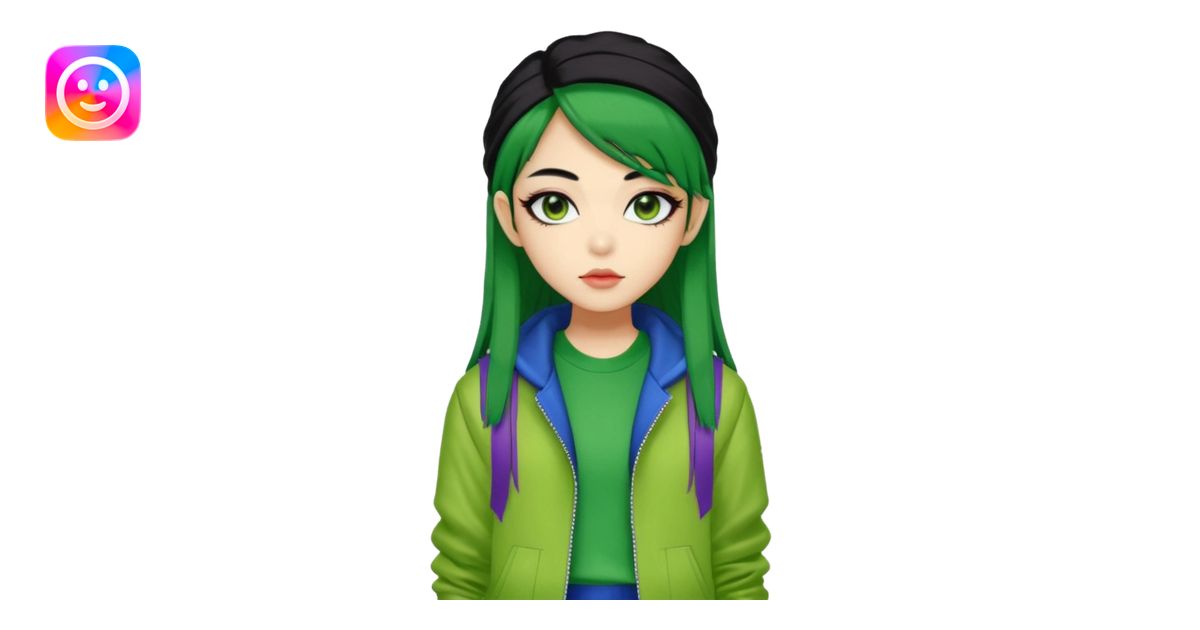 portrait-of-a-green-skin-alien-k-pop-idol,-wearing-a-stylish-streetwear ...