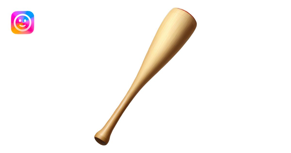 Baseball bat emoji | AI Emoji Generator