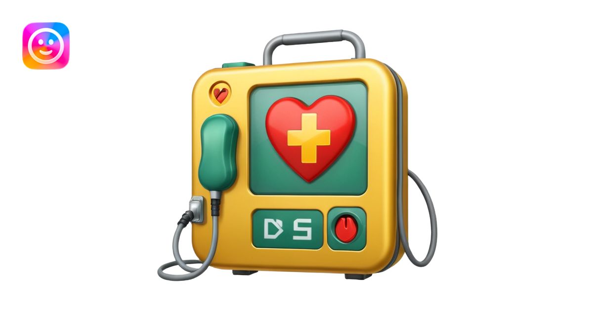 defibrillator emoji | AI Emoji Generator