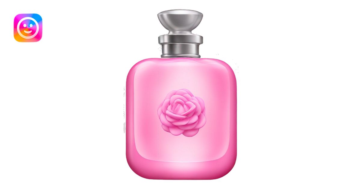 Perfume pink emoji | AI Emoji Generator