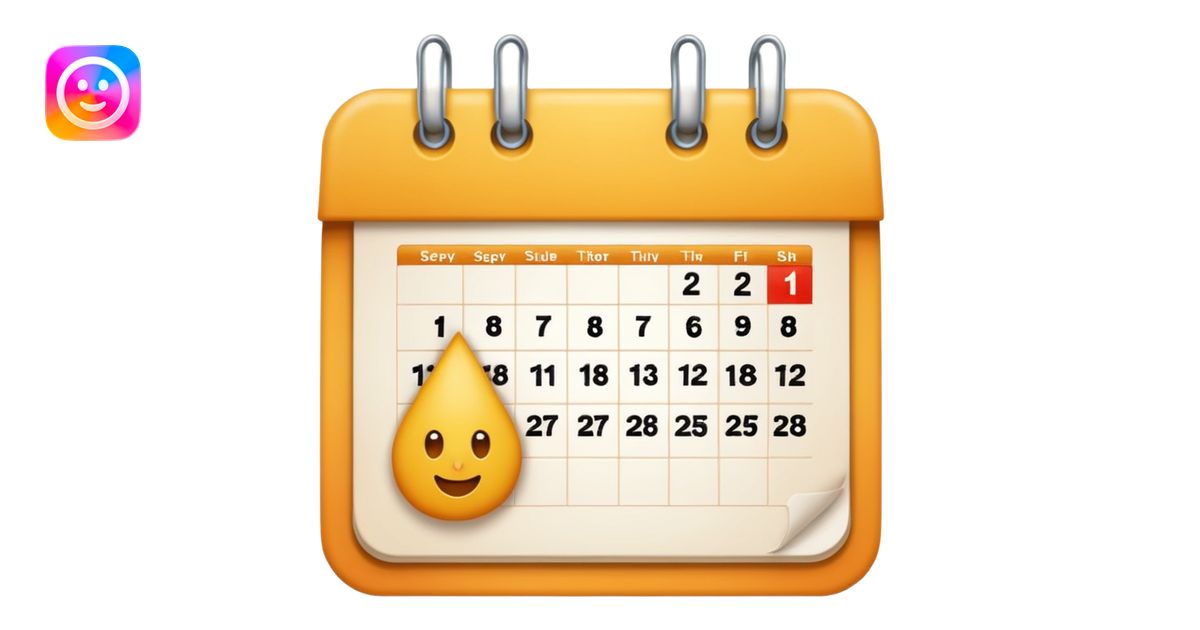 Calendar september emoji | AI Emoji Generator