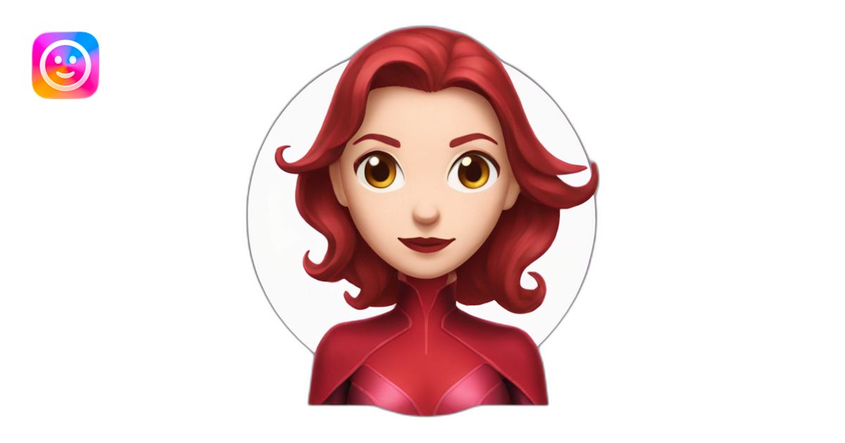 scarlet witch (wanda maximoff) emoji | AI Emoji Generator