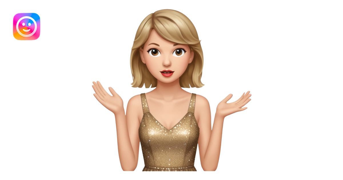 Taylor swift singing emoji | AI Emoji Generator