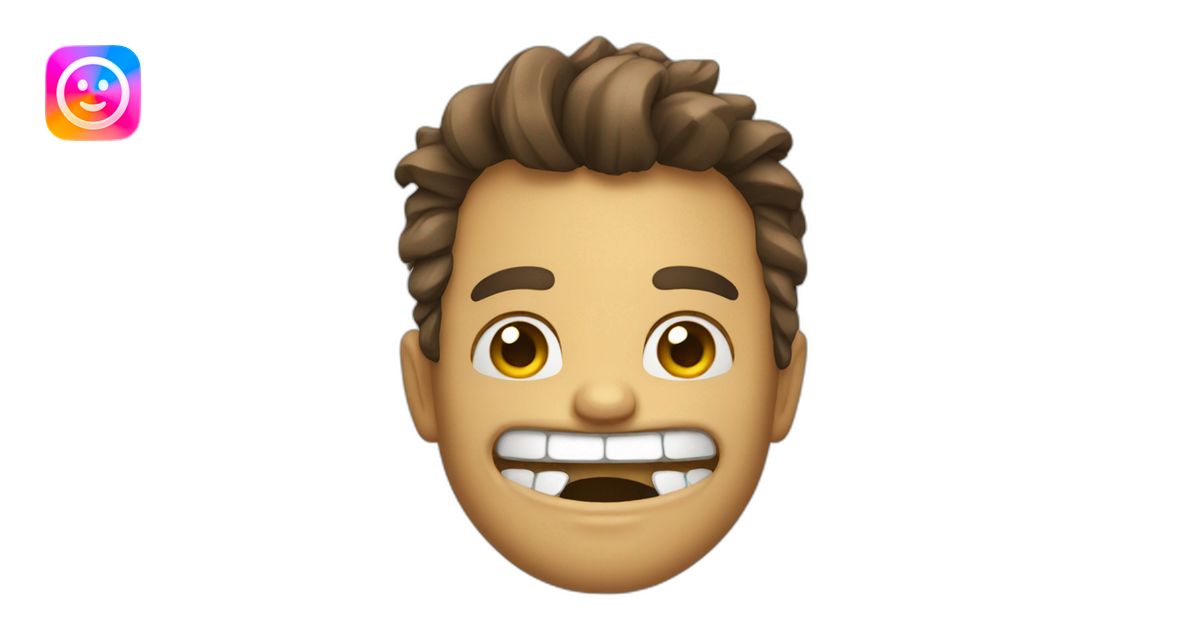 big arrogant smile emoji | AI Emoji Generator