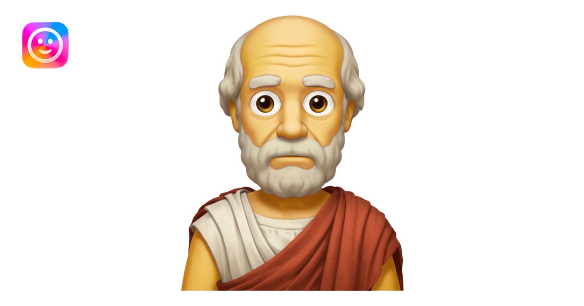 ancient greek homer poet emoji | AI Emoji Generator