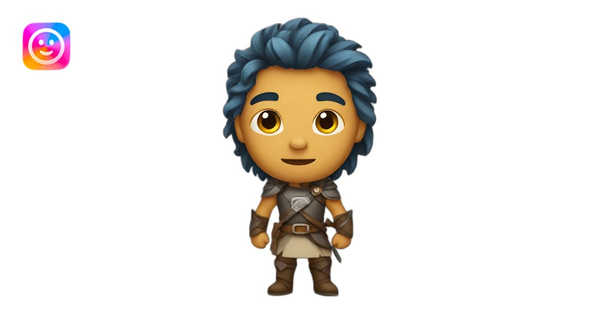 Brave emoji | AI Emoji Generator