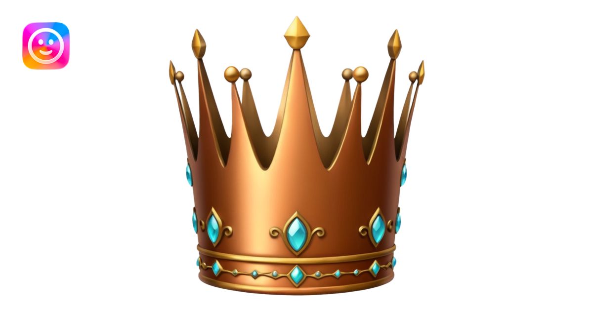 bronze crown emoji | AI Emoji Generator