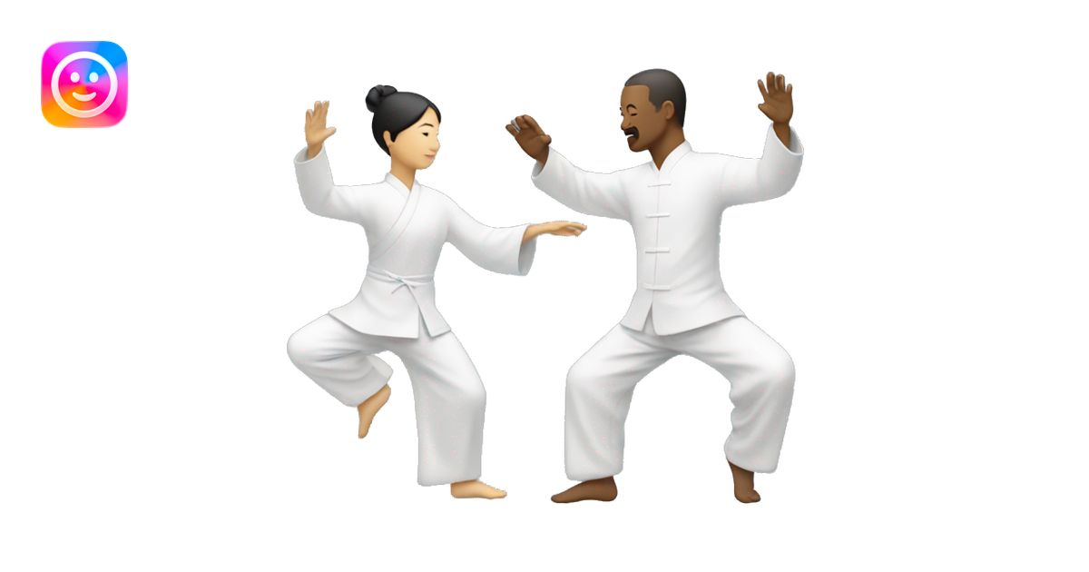 two people tai chi emoji | AI Emoji Generator