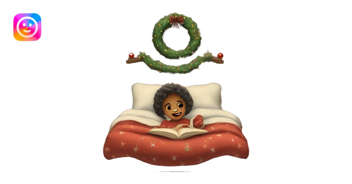 cozy vintage christmas emoji | AI Emoji Generator