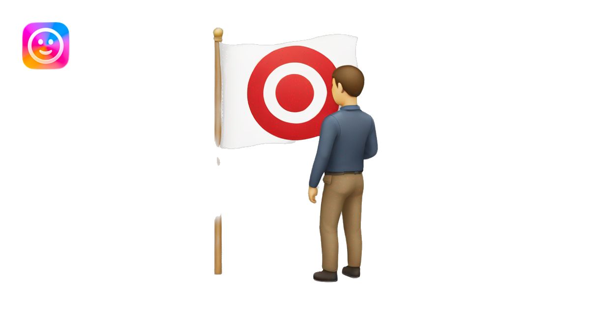 man target flag emoji | AI Emoji Generator
