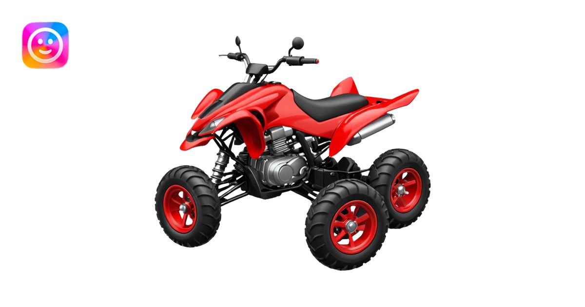 Moto quad emoji | AI Emoji Generator