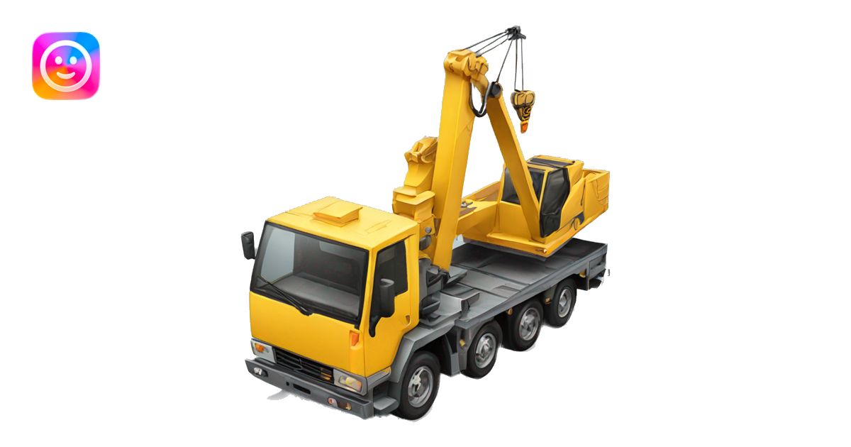 crane car emoji | AI Emoji Generator