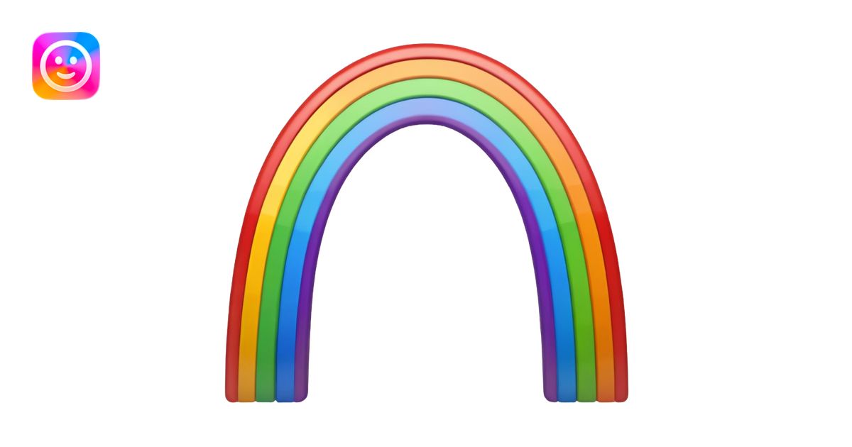 rainbow emoji | AI Emoji Generator