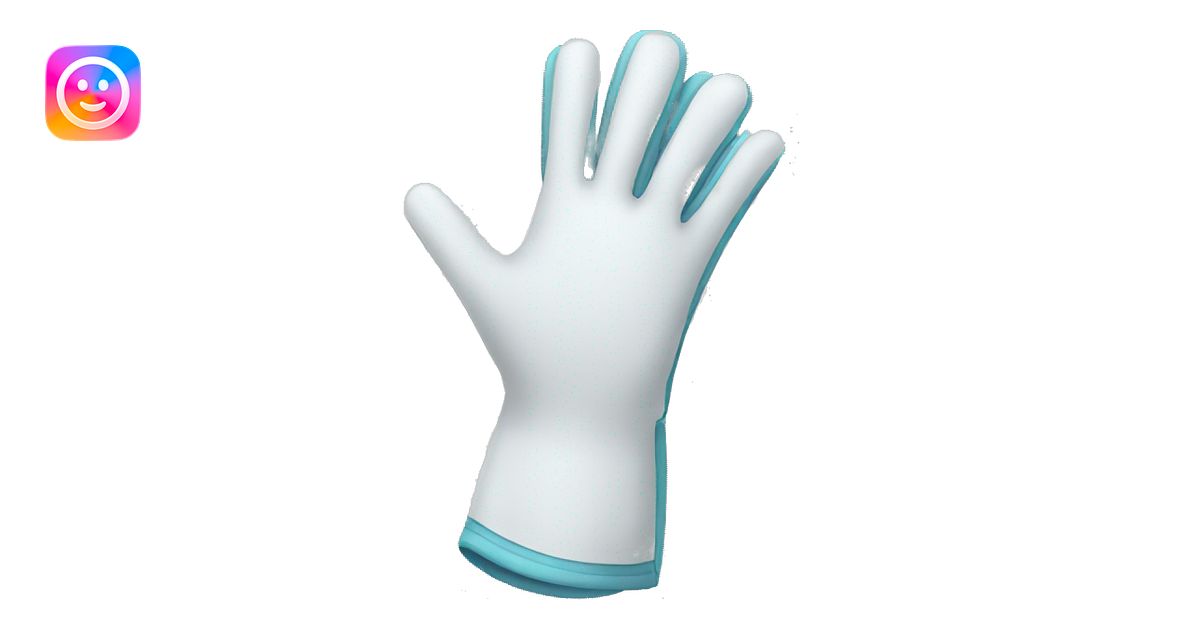 Doctor's gloves emoji | AI Emoji Generator