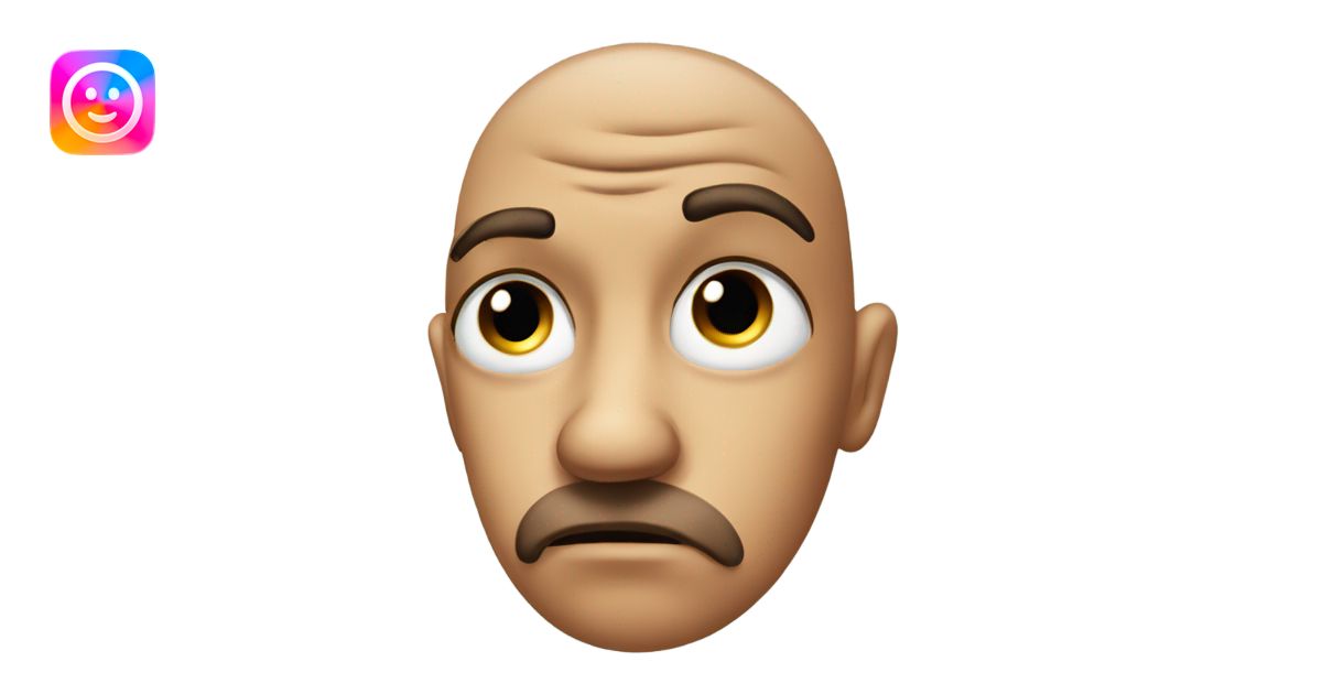 Pouty face with finger poking cheek emoji | AI Emoji Generator