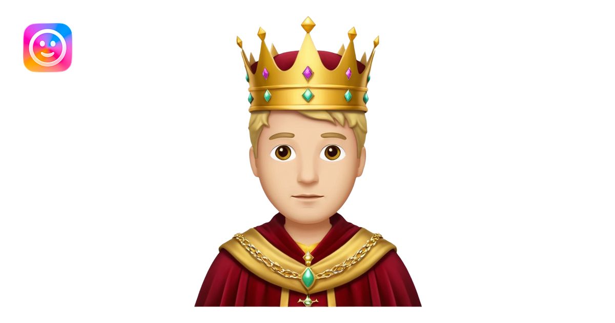 King emoji | AI Emoji Generator