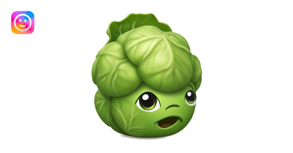 Brussels Sprouts emoji | AI Emoji Generator