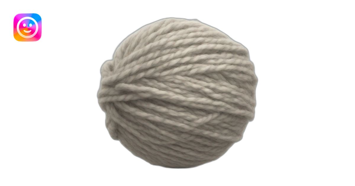 A ball of wool emoji | AI Emoji Generator