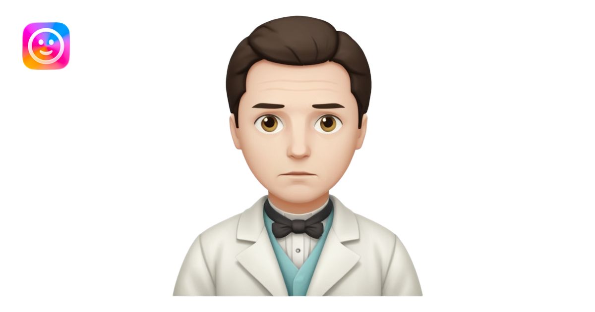 A victorian surgeon emoji | AI Emoji Generator