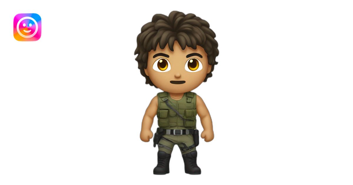 Rambo emoji | AI Emoji Generator