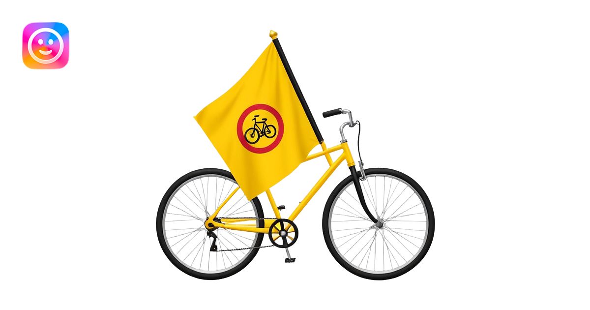 Create a Telugu Desam Party (TDP) flag emoji: bright solid yellow ...