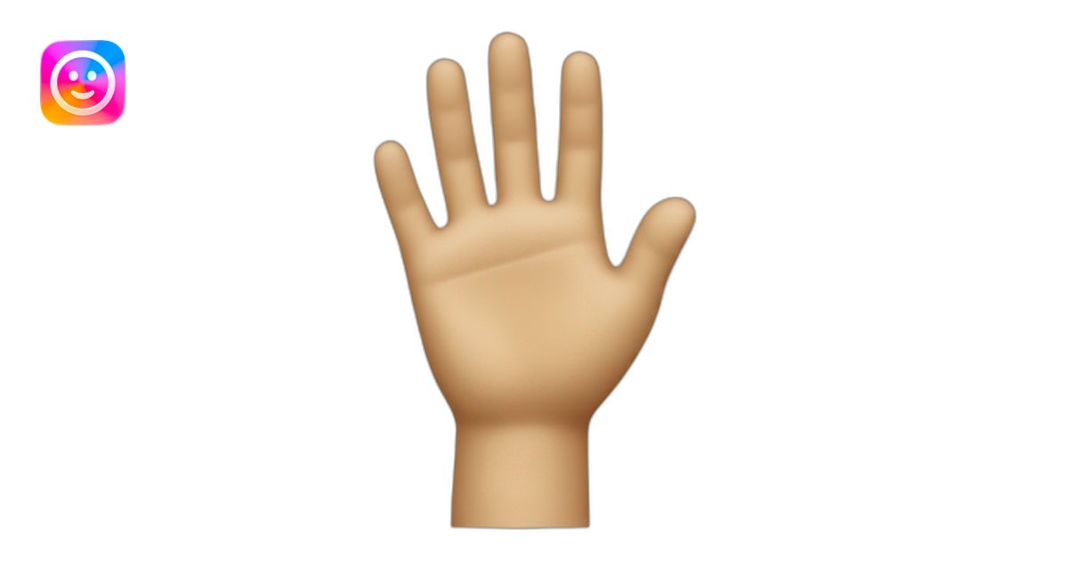 hang ten hand emoji | AI Emoji Generator