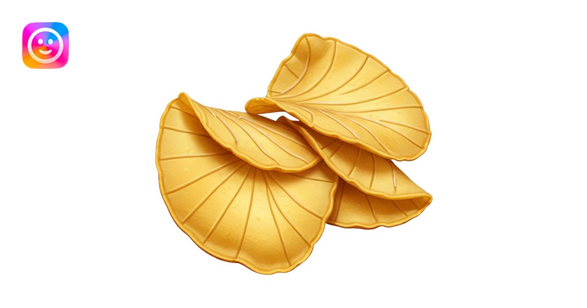 Potato chip emoji | AI Emoji Generator