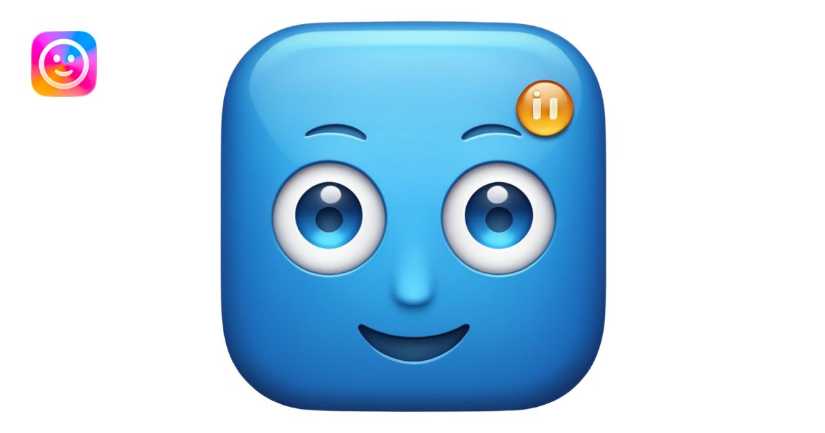Mavi tik emoji | AI Emoji Generator