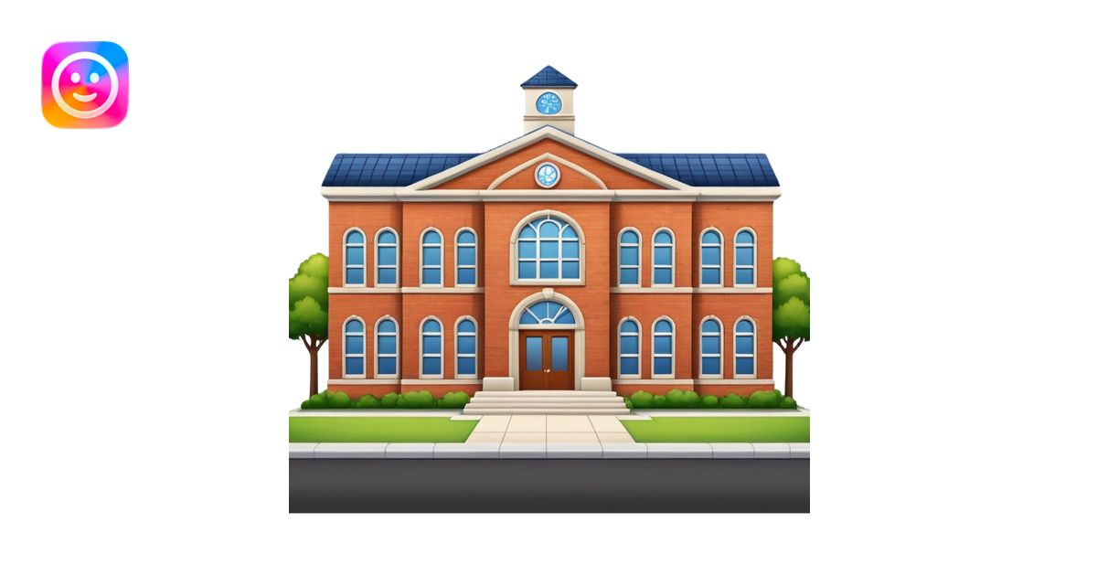 school building emoji | AI Emoji Generator