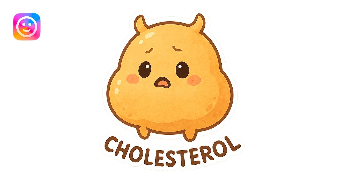Cholesterol emoji | AI Emoji Generator