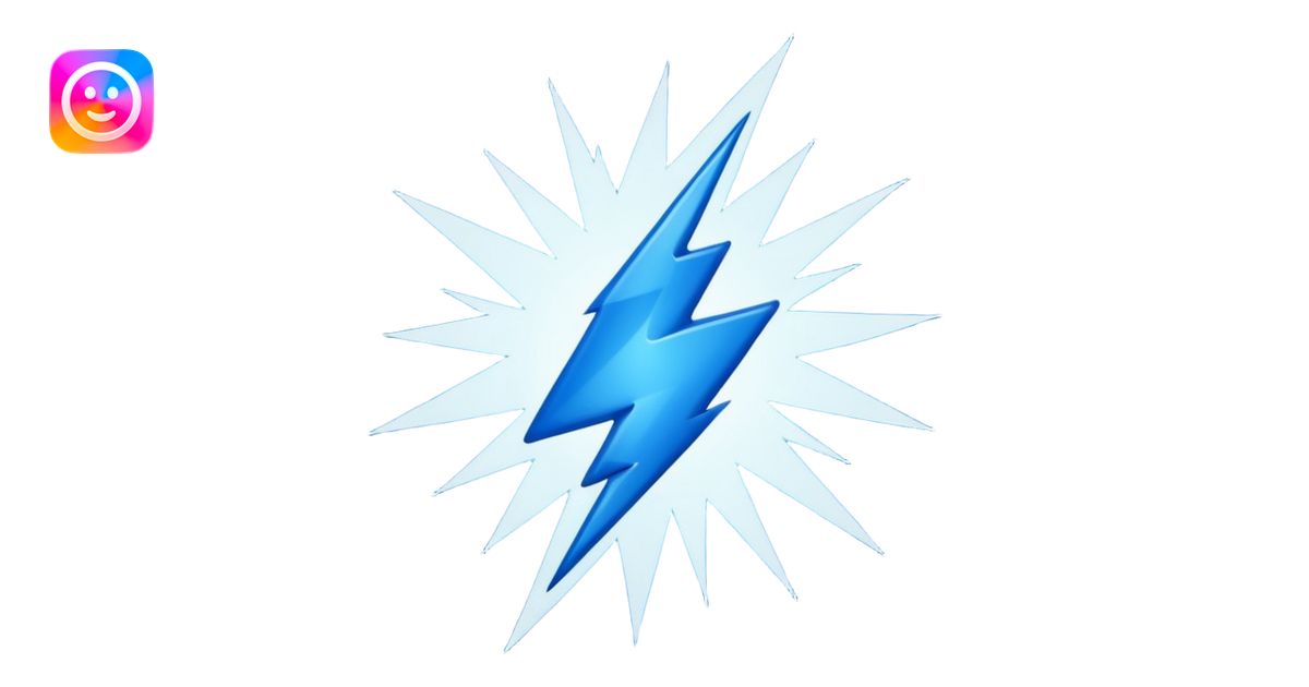 Lightning emoji | AI Emoji Generator