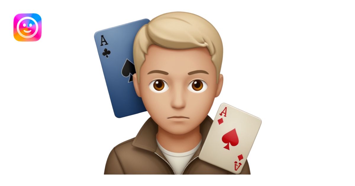 pokerface emoji | AI Emoji Generator