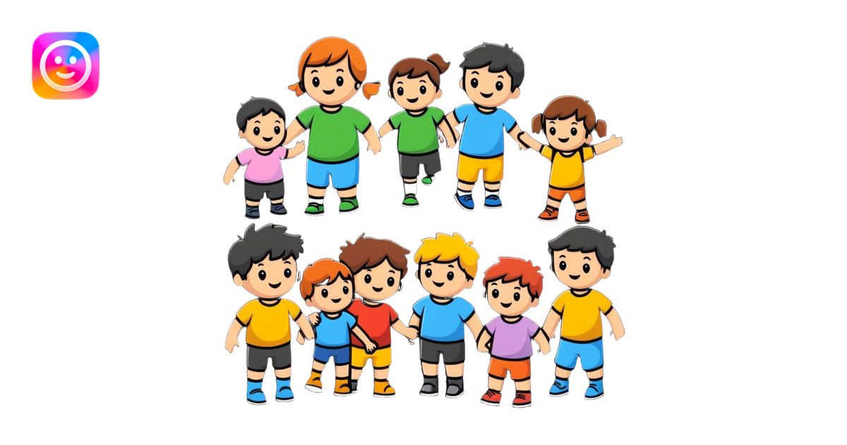 The Goonies group of kids, adventure movie characters image | AI Emoji ...