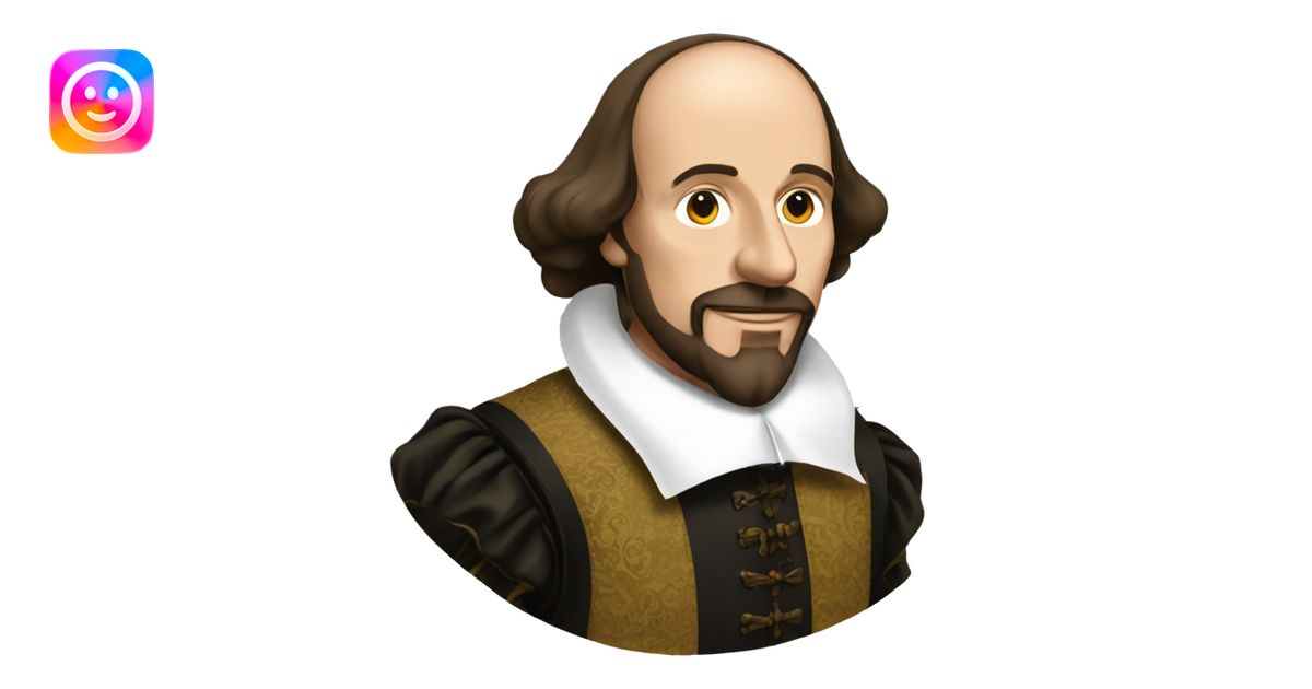 william shakespeare emoji | AI Emoji Generator