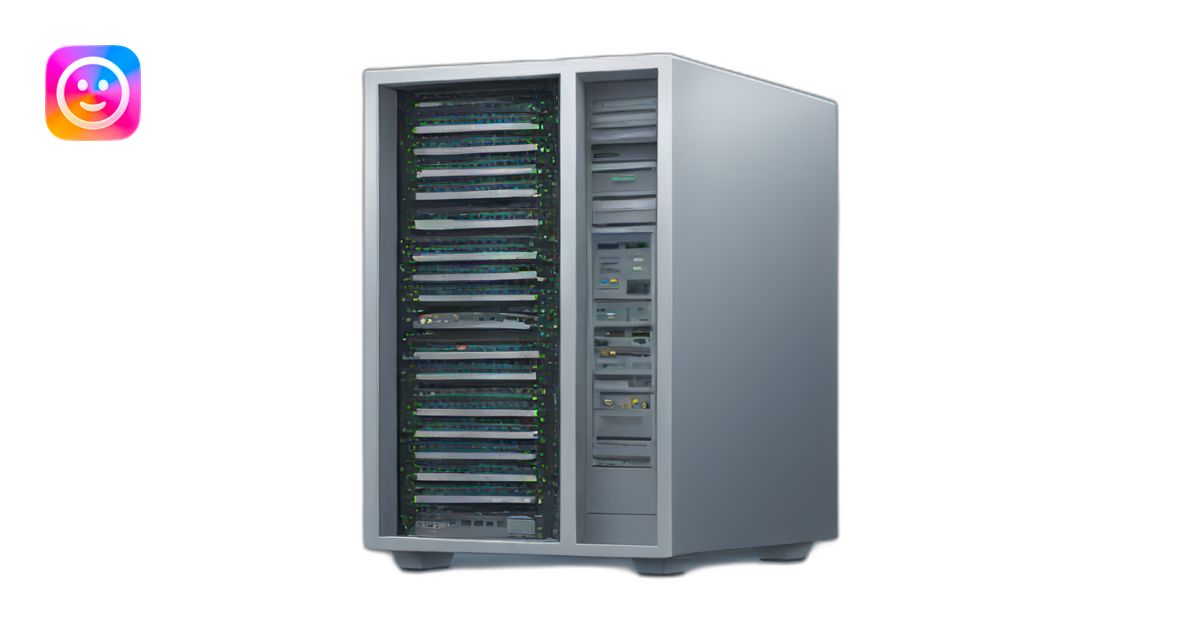computer server emoji | AI Emoji Generator