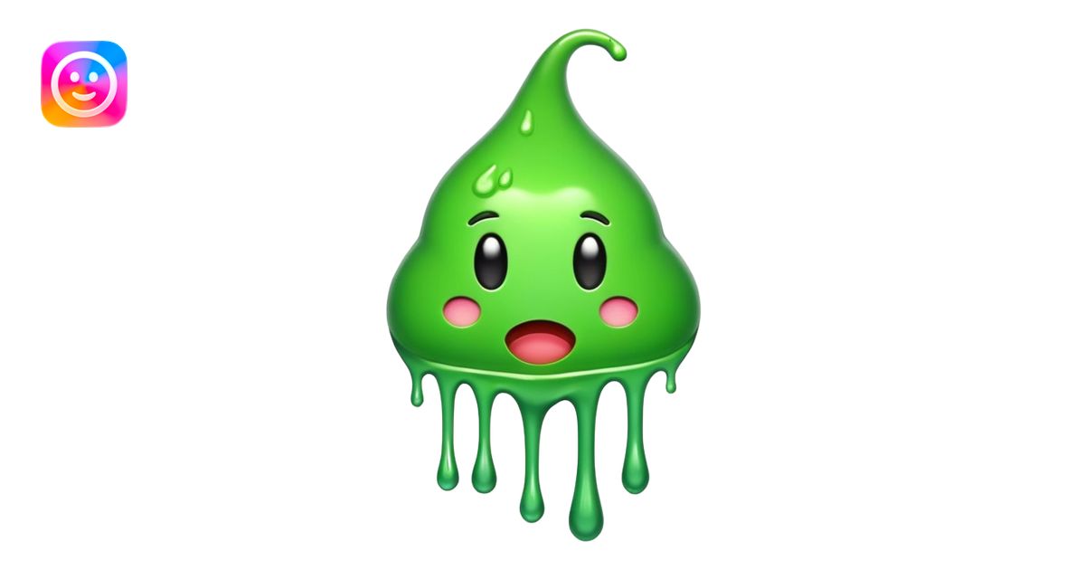 Slime emoji emoji | AI Emoji Generator