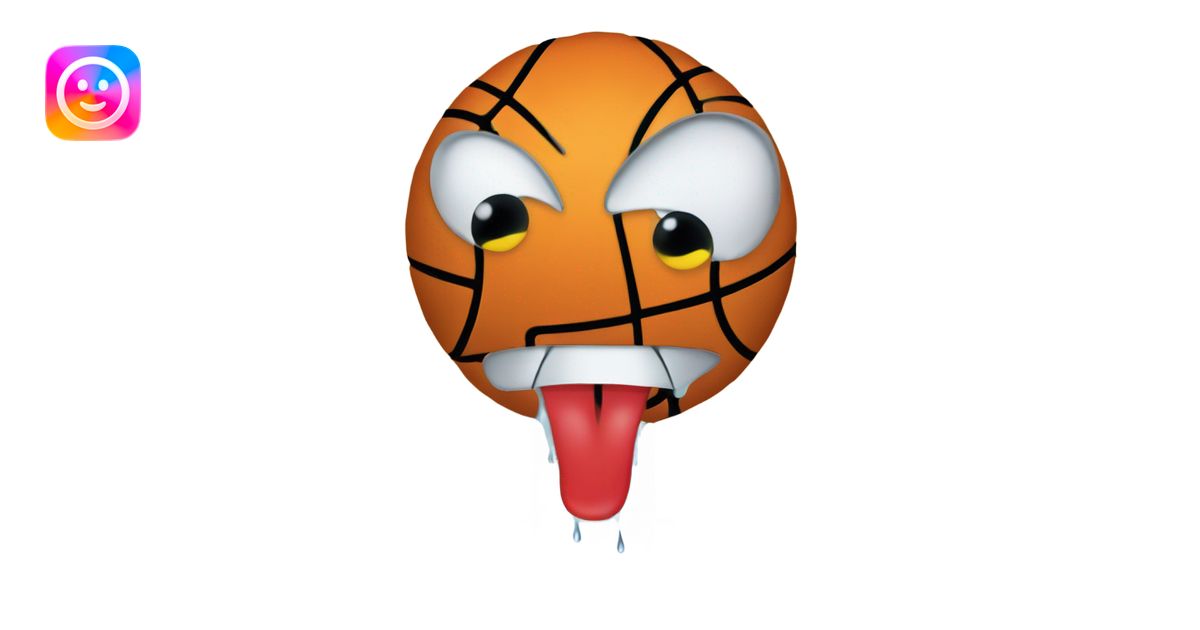 Sad basketball emoji | AI Emoji Generator