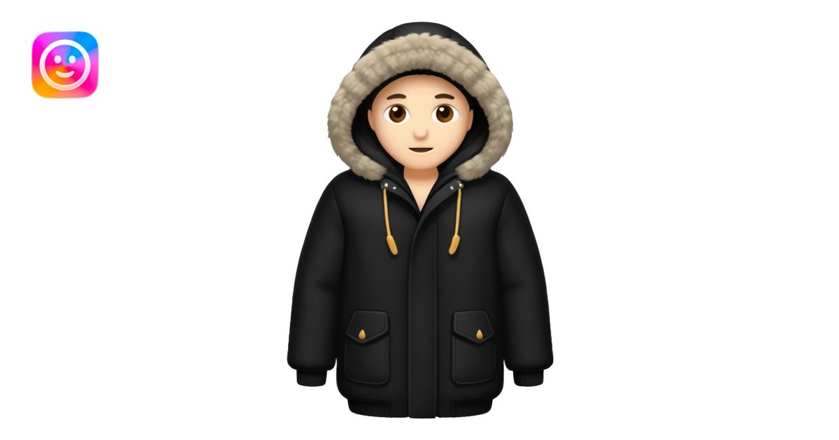 winter coat emoji | AI Emoji Generator