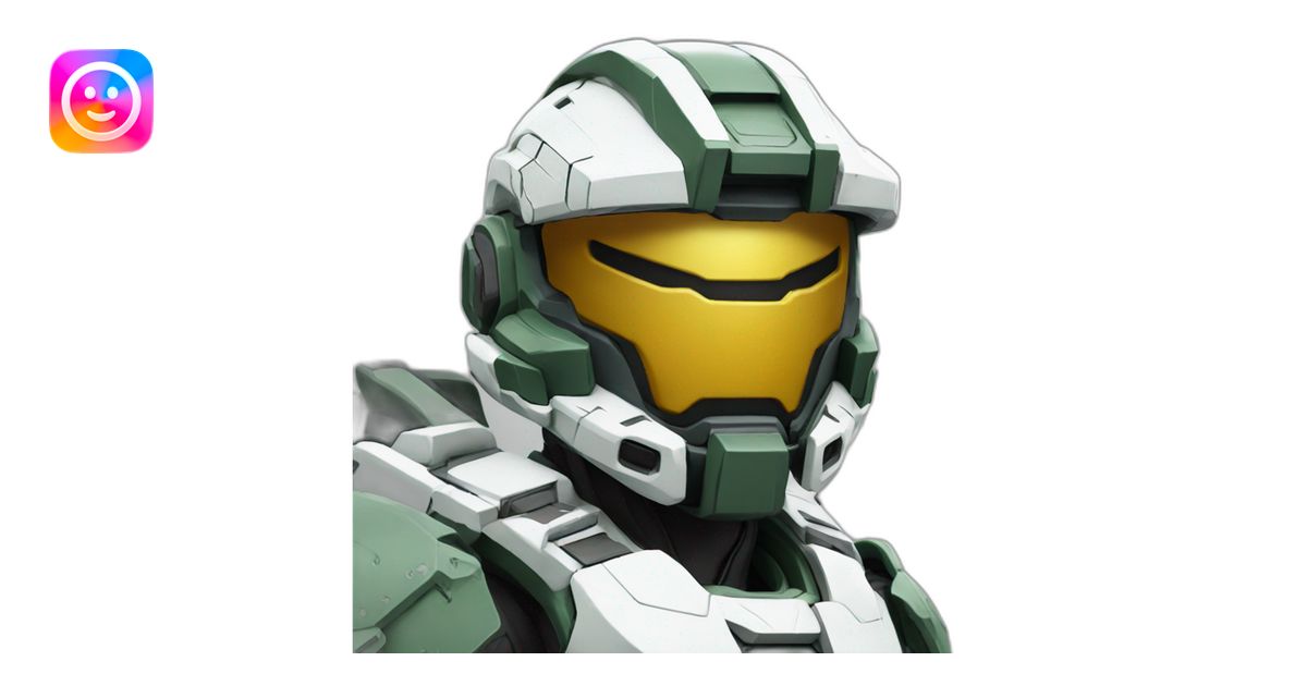 Halo Spartan, anime edition emoji | AI Emoji Generator
