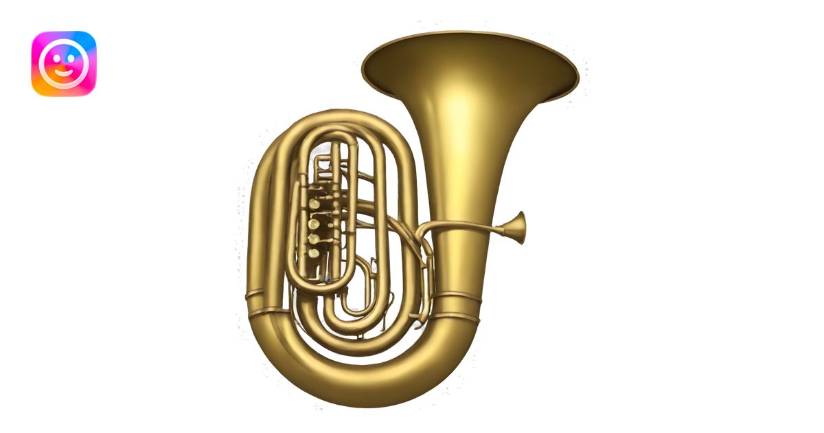 Tuba de hombro emoji | AI Emoji Generator
