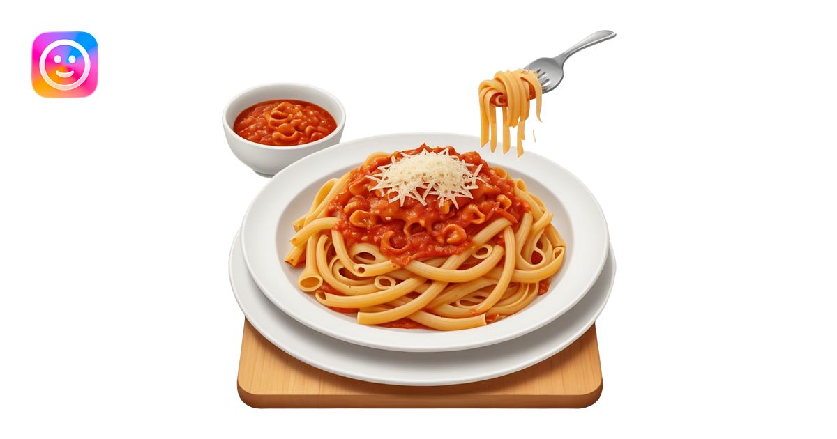 Pasta amatriciana emoji | AI Emoji Generator