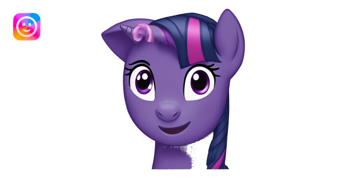 Twilight sparkle emoji | AI Emoji Generator