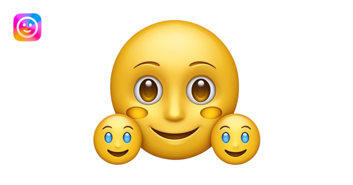 round Emoji with dollars in eyes emoji | AI Emoji Generator