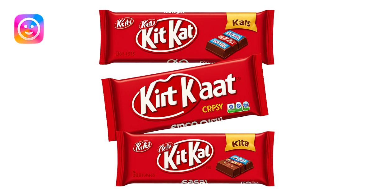 Kit Kat bar emoji | AI Emoji Generator