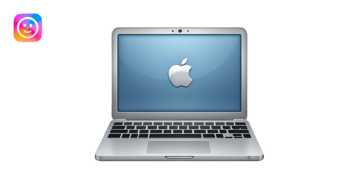 silver laptop emoji | AI Emoji Generator